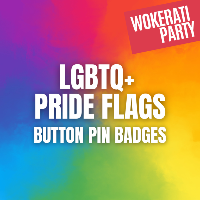 LGBTQ PRIDE Flags Button Pin Badge | LGBTQ+ Proud Merch